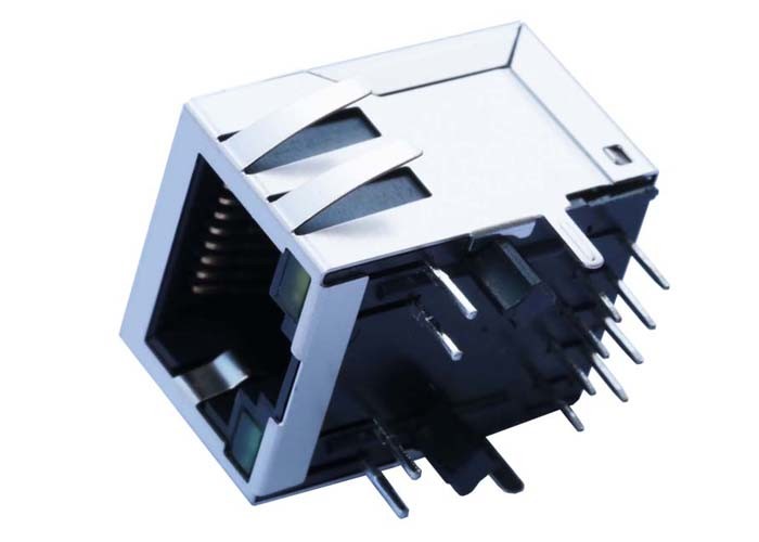 LAN RJ45 de base-T d'ARJM11A1-809-JJ-CW2 2.5G avec le Magnetics intégré